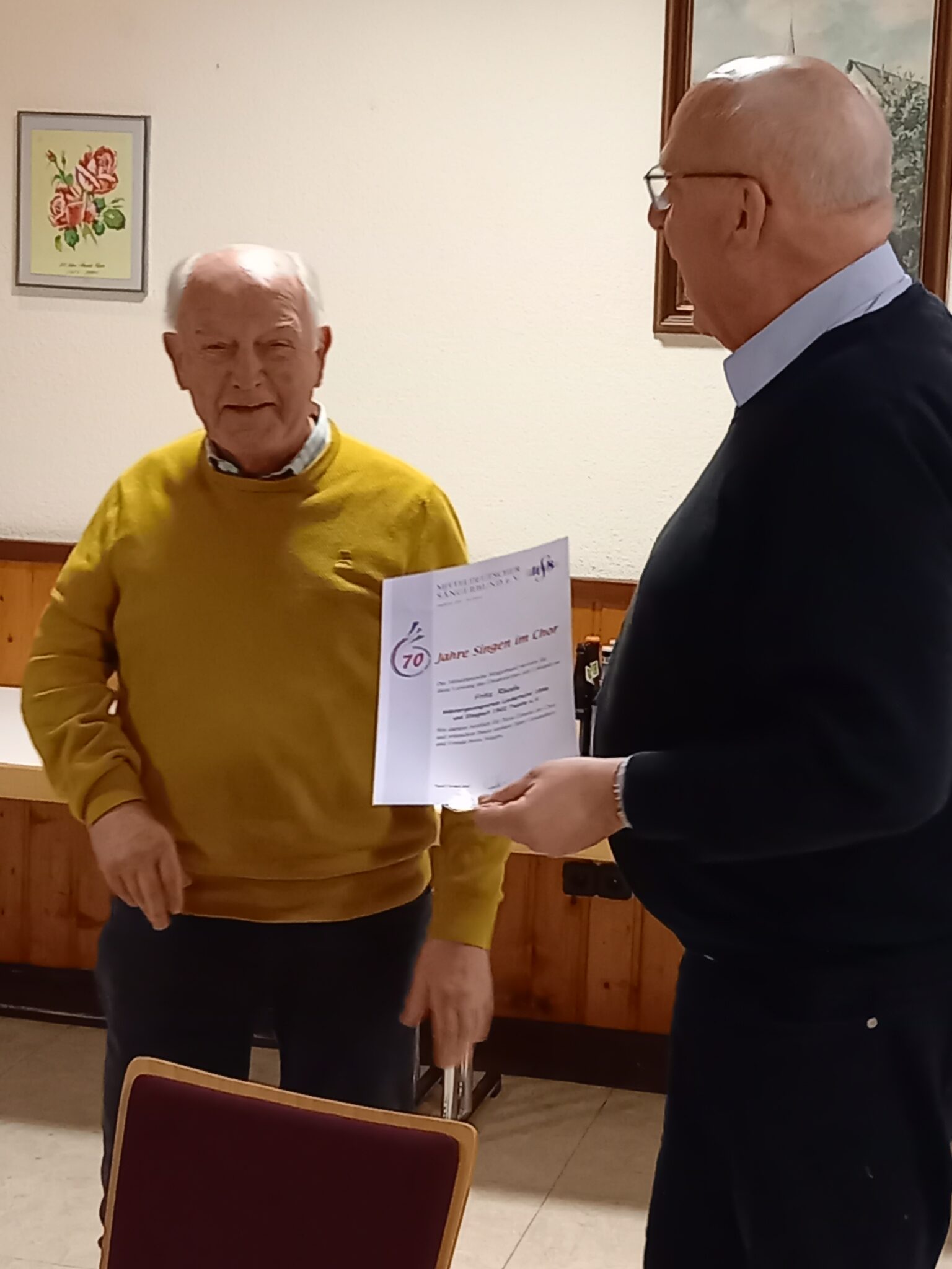 Neuer Vorstand – MGV Twiste